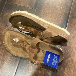 Birkenstock | Shoes | Birkenstock Gizeh Braided Sandals New | Poshmark